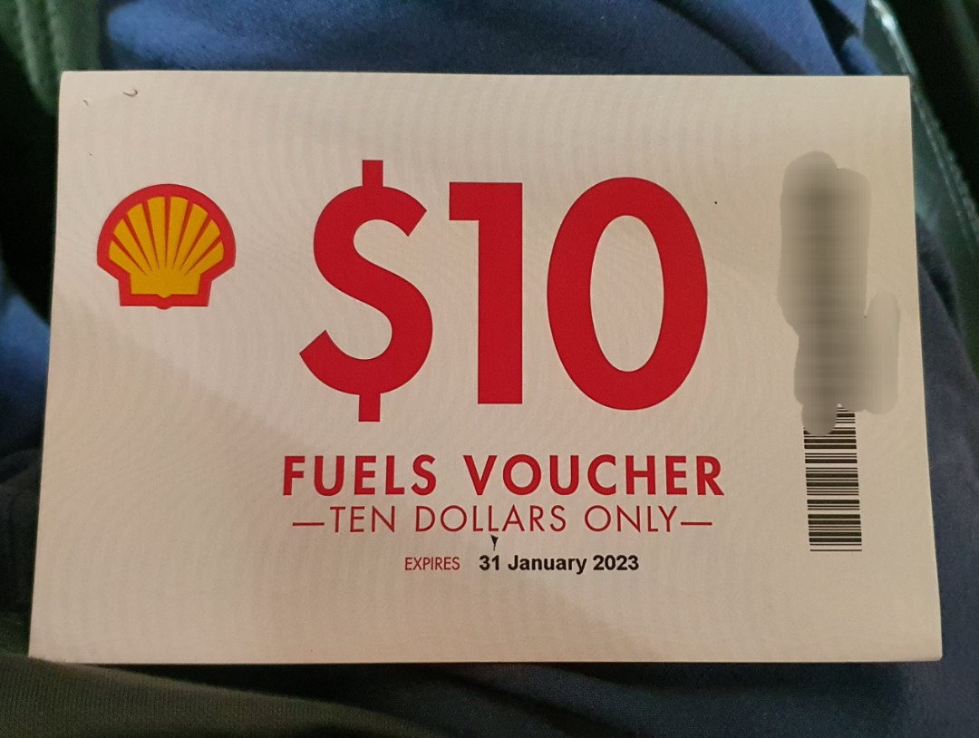 Shell Fuel Petrol Voucher, Tickets & Vouchers, Vouchers on Carousell