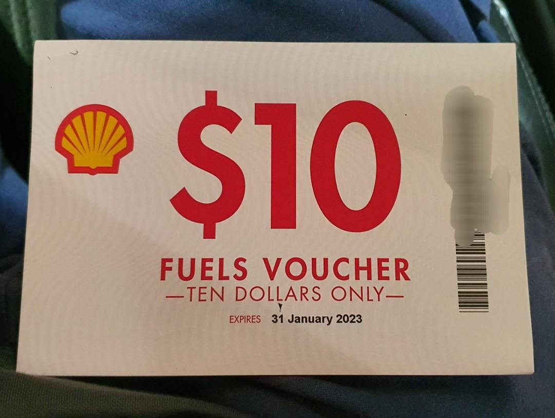 Shell Fuel Petrol Voucher, Tickets & Vouchers, Vouchers on Carousell