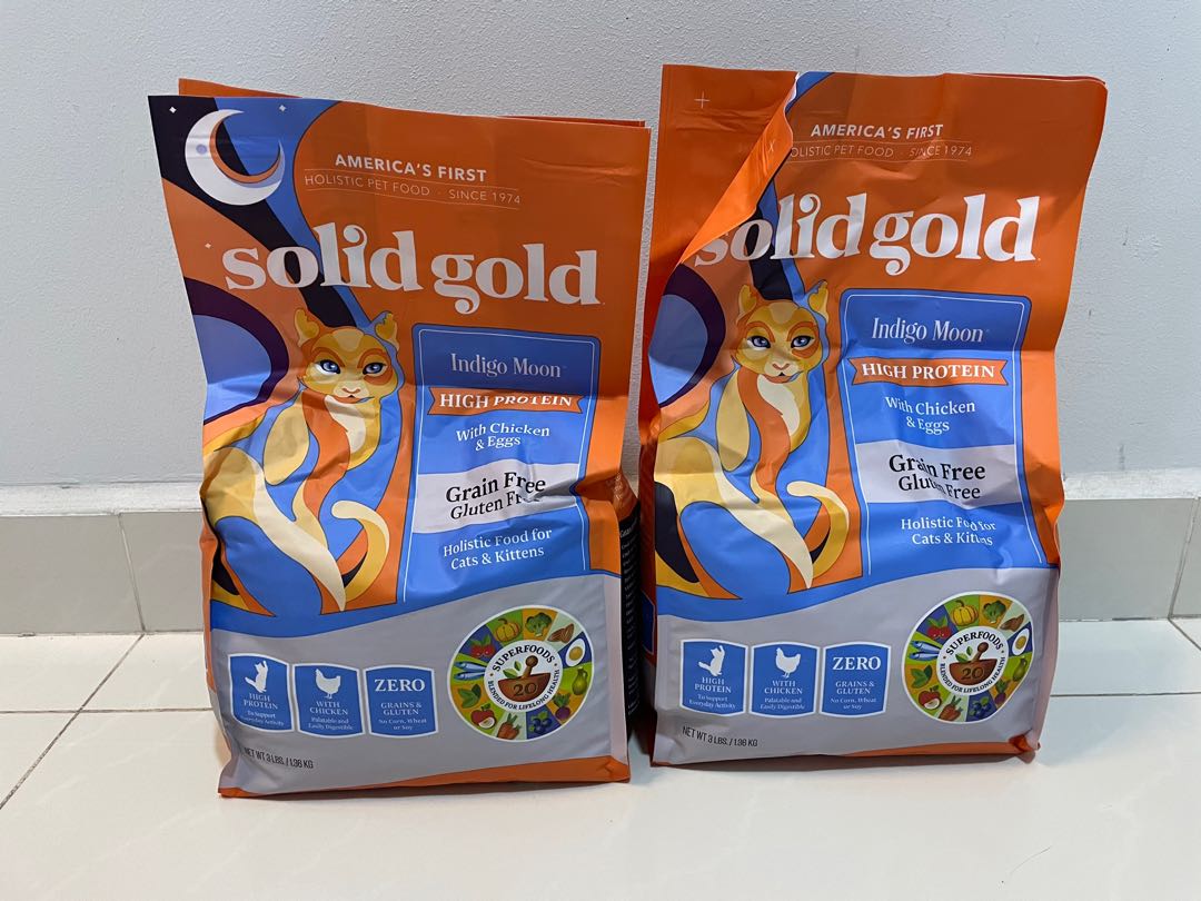 Solid Gold Indigo Moon Chicken & Egg 3Lbs, Pet Supplies, Pet Food on Carousell
