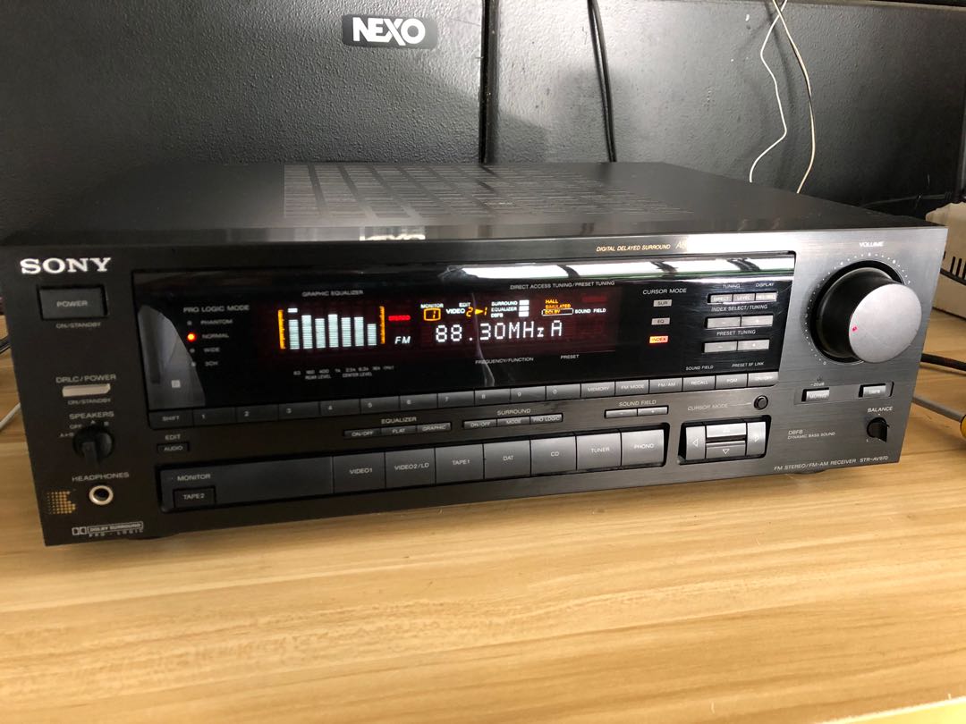 Sony STR-AV970X 140watts/ch. AM/FM Stereo Receiver 7-band EQ/Spectrum ...