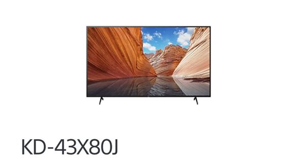 Sony X80J (2021 Model) - 43 Inch, 家庭電器, 電視 & 其他娛樂, 電視 - Carousell