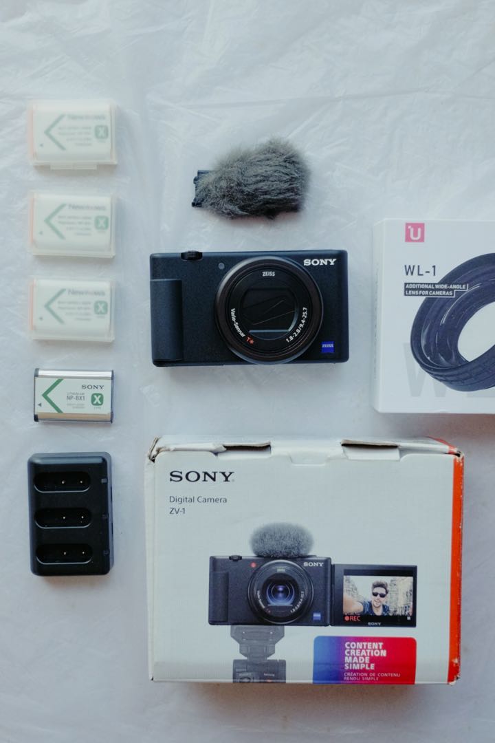 Sony ZV1 camera, Photography, Cameras on Carousell