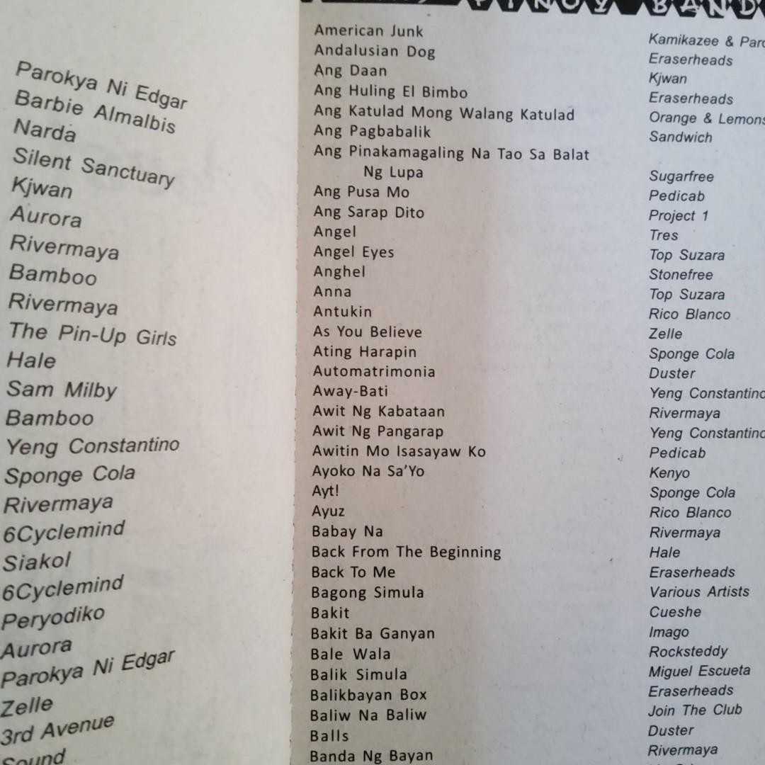 SOUND BEST OF PINOY BANDS ATBP., Hobbies & Toys, Books & Magazines ...