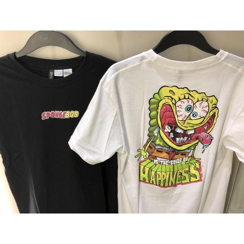 Spongebob happines simpson hnm, Fesyen Wanita, Pakaian Wanita, Atasan ...