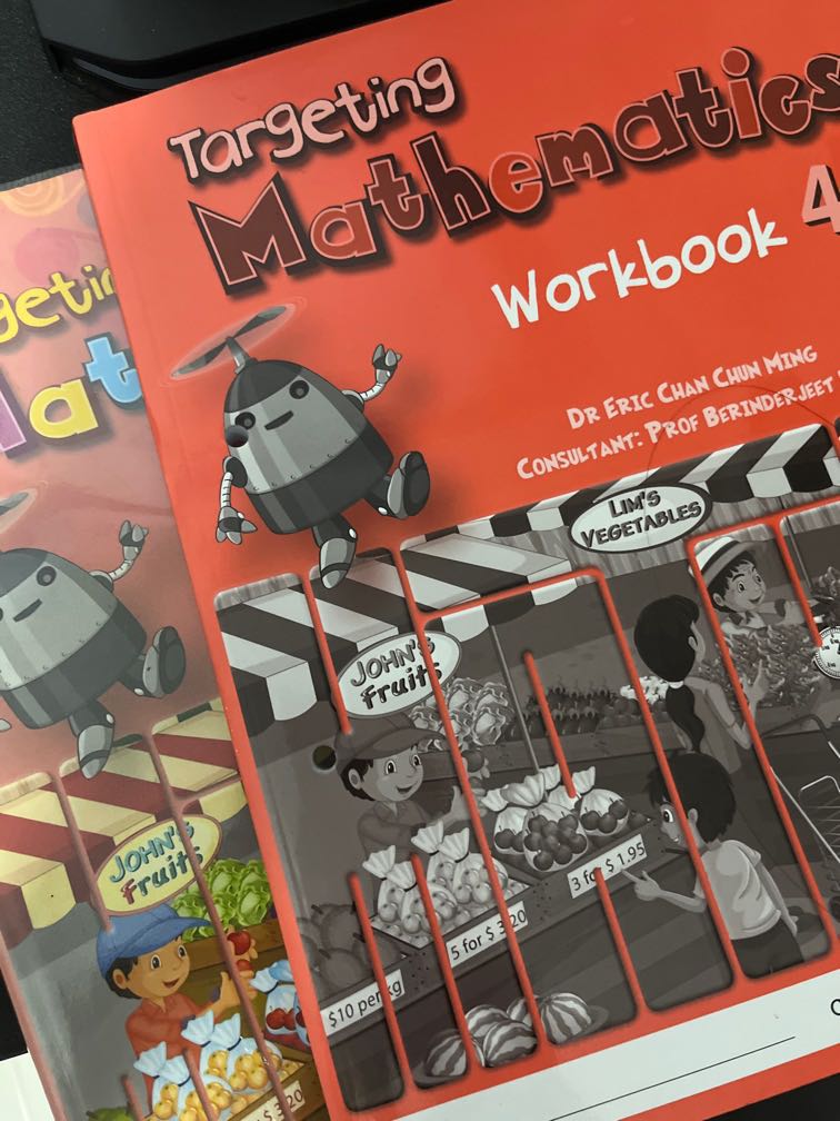 TARGETING MATHEMATICS 4B WB & TB, Everything Else on Carousell