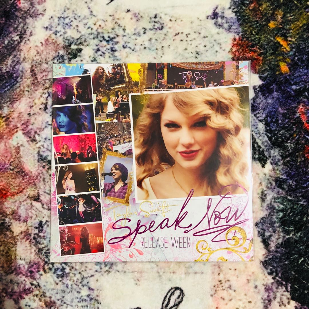 Taylor Swift - Speak Now Release Week Tour Book, Hobbies & Toys ...