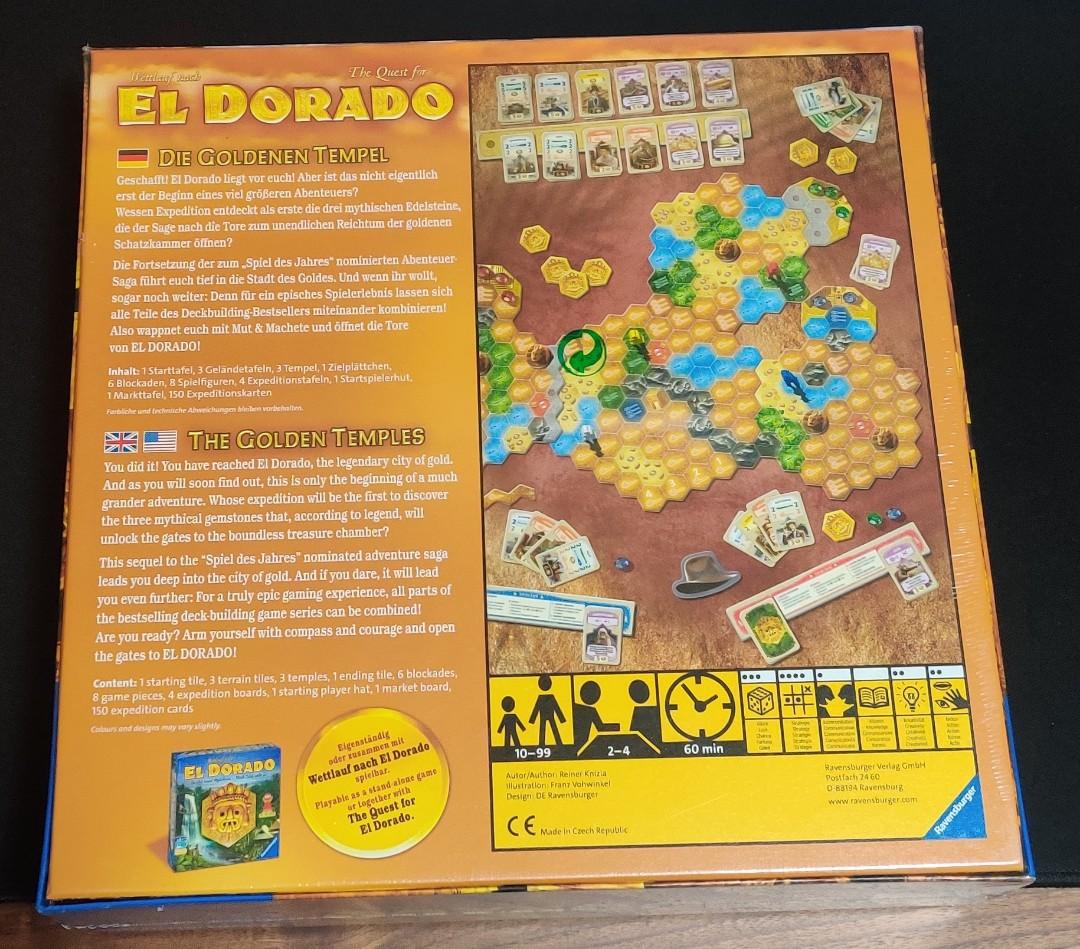 The quest for el dorado: the golden temples, Hobbies & Toys, Toys ...