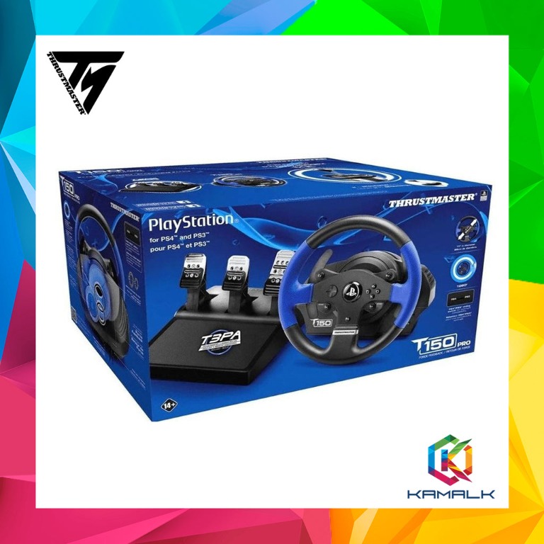 Thrustmaster T150 Pro Racing Wheel For PS4, PS3 and Windows , Video ...