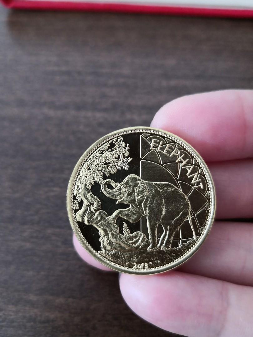 White Tiger Set of 3 Coins Singapore Mandai Zoo, Hobbies & Toys ...