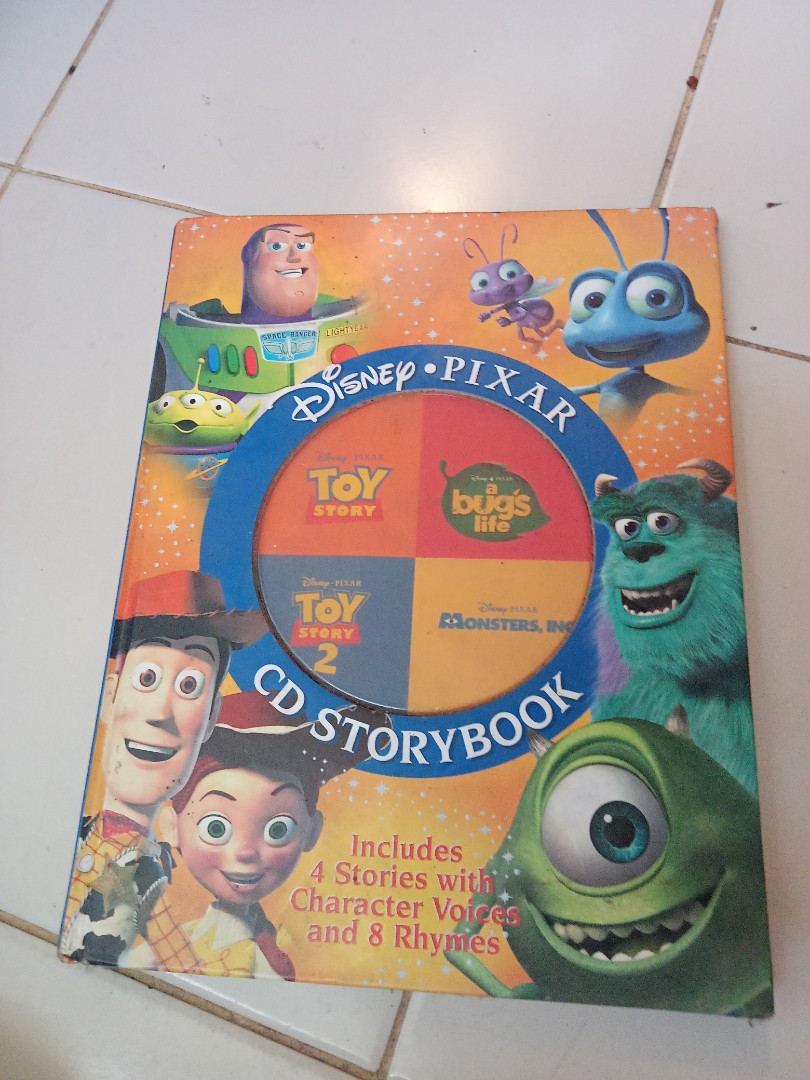 Toy Story CD Book, Hobbies & Toys, Memorabilia & Collectibles, Vintage ...