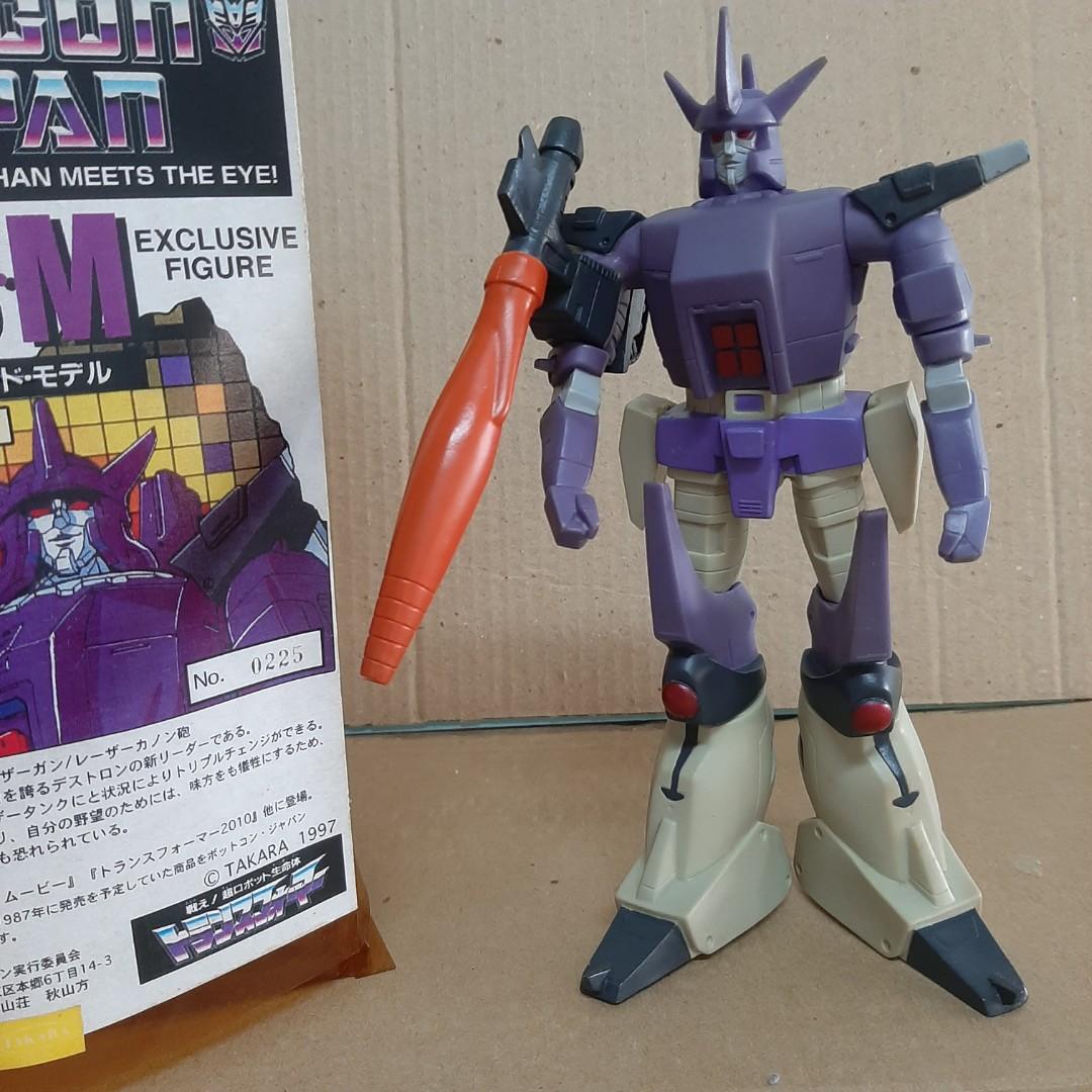 Transformers SHBM Super High Bred Model Purple Vinyl Galvatron Botcon ...