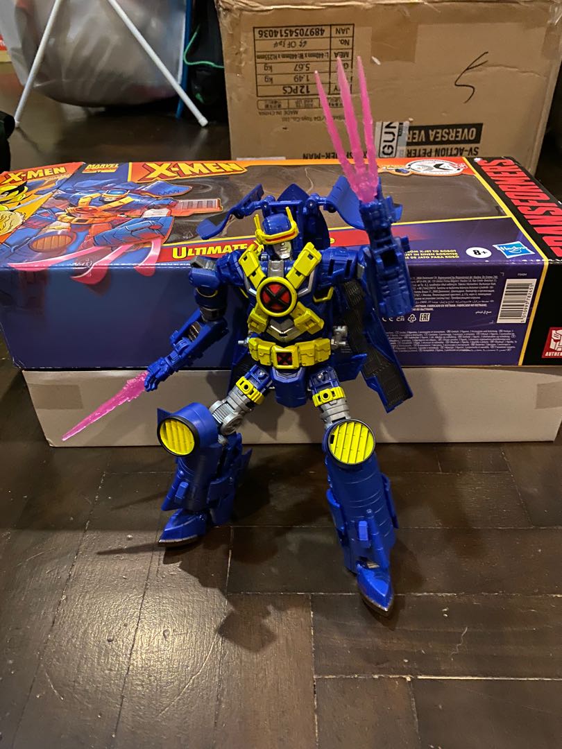 Transformers X-men Collaborative / Crossover Ultimate X-Spanse, Hobbies ...