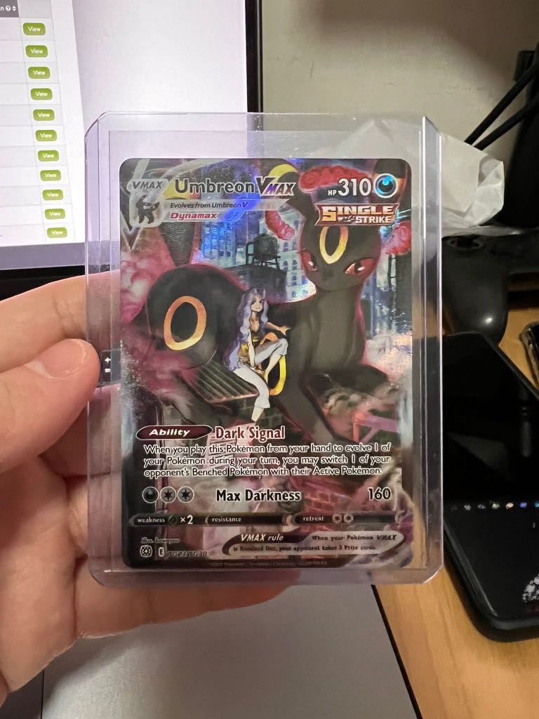 Umbreon max, Hobbies & Toys, Toys & Games on Carousell