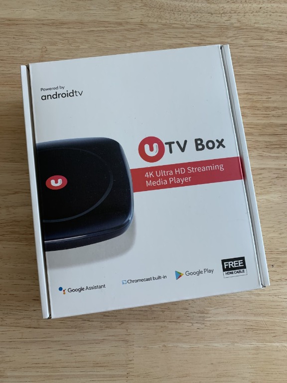 UTV BOX 4K Ultra HD Streaming Media Player 100% new, 家庭電器, 電視 & 其他娛樂, 娛樂系統及智能家居產品 - Carousell