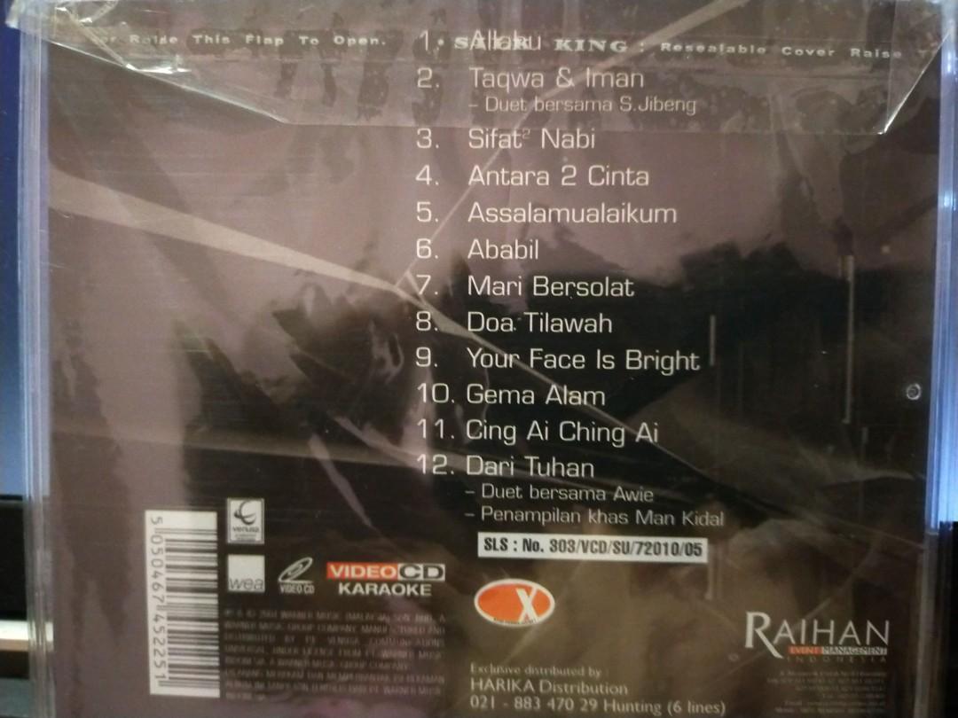 VCD Karaoke Raihan : Allahu, Musik & Media, CD, DVD & Lainnya di Carousell