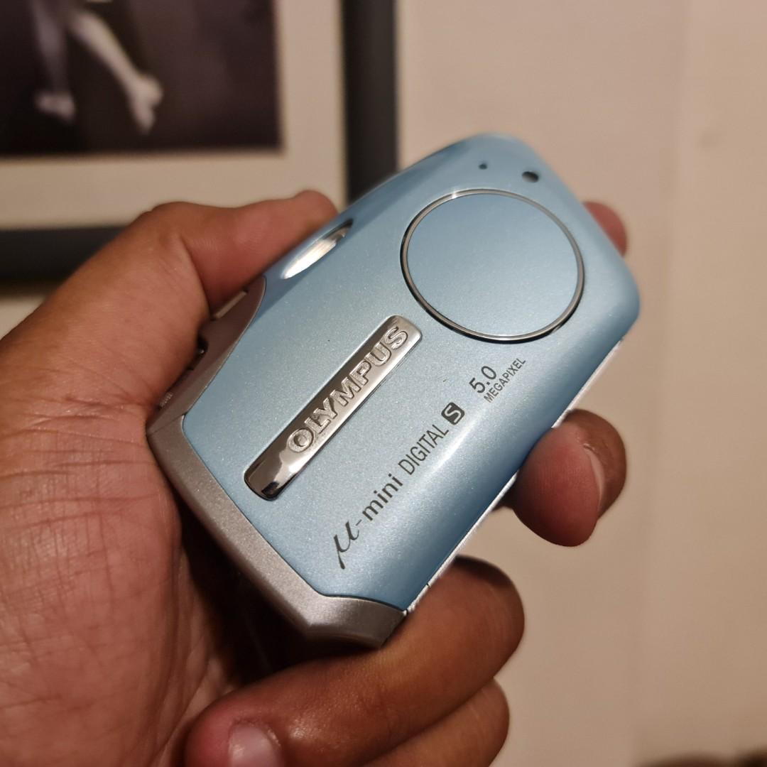 Very Rare Olympus U Mini Digital S 5.0 Megapixels, Photography, Cameras on Carousell
