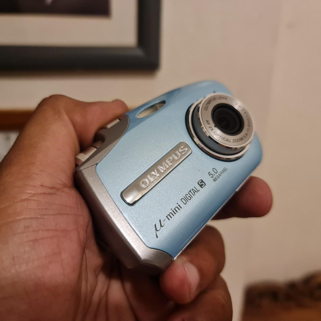 Very Rare Olympus U Mini Digital S 5.0 Megapixels, Photography, Cameras on Carousell