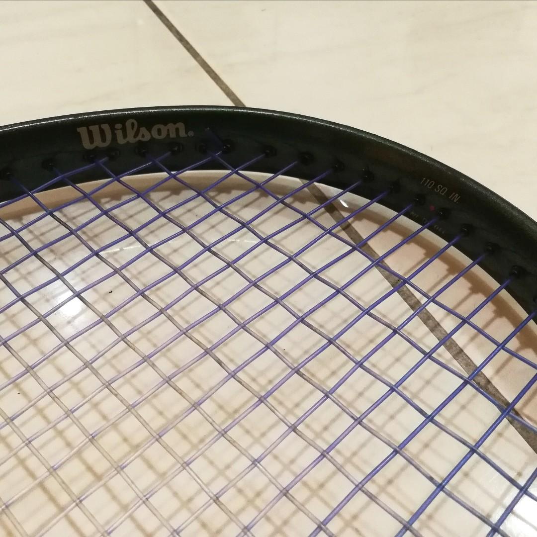 Wilson Profile Aire Shell tennis racket, Sports Equipment, Sports ...