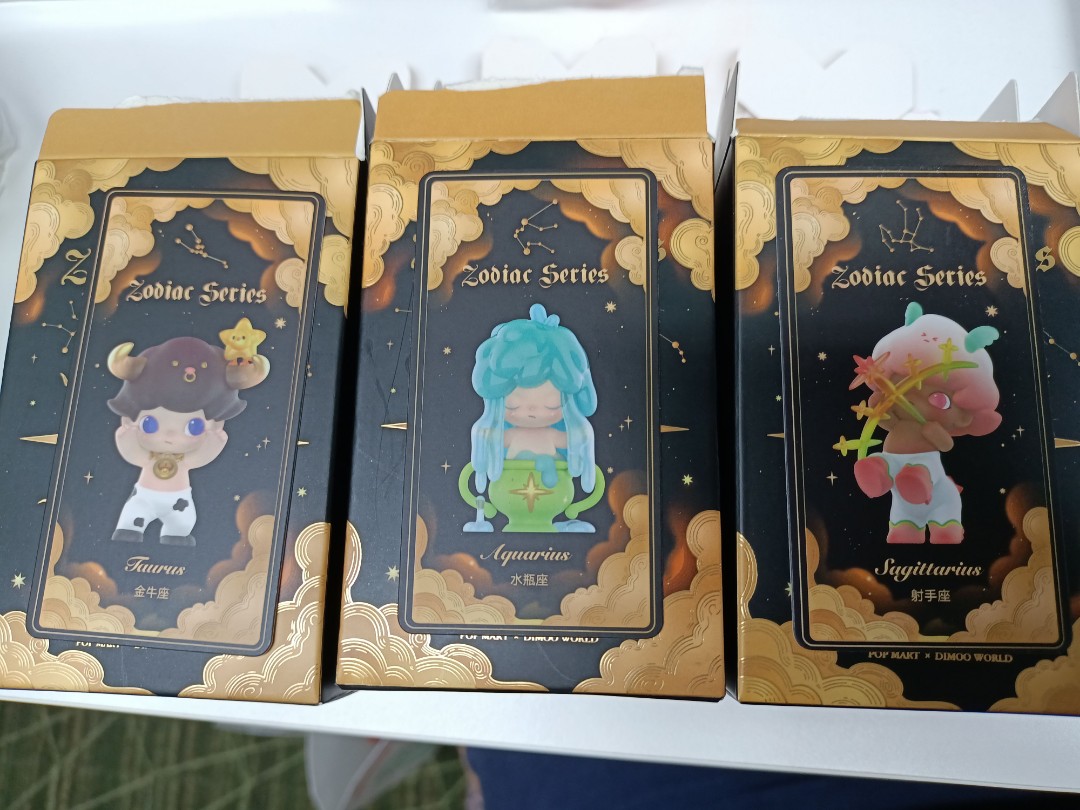 WTS Popmart dimoo zodiac series, Hobbies & Toys, Toys & Games on Carousell