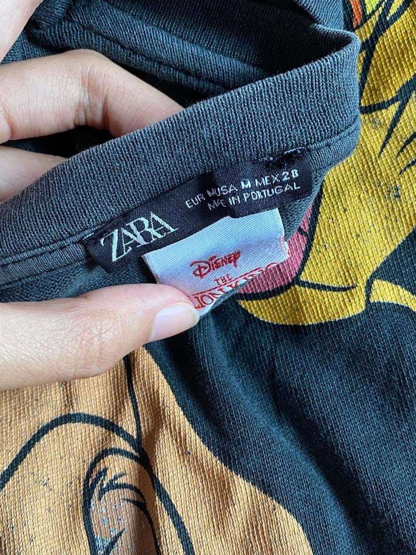 Zara lion king shirt, Women's Fashion, Tops, Shirts on Carousell