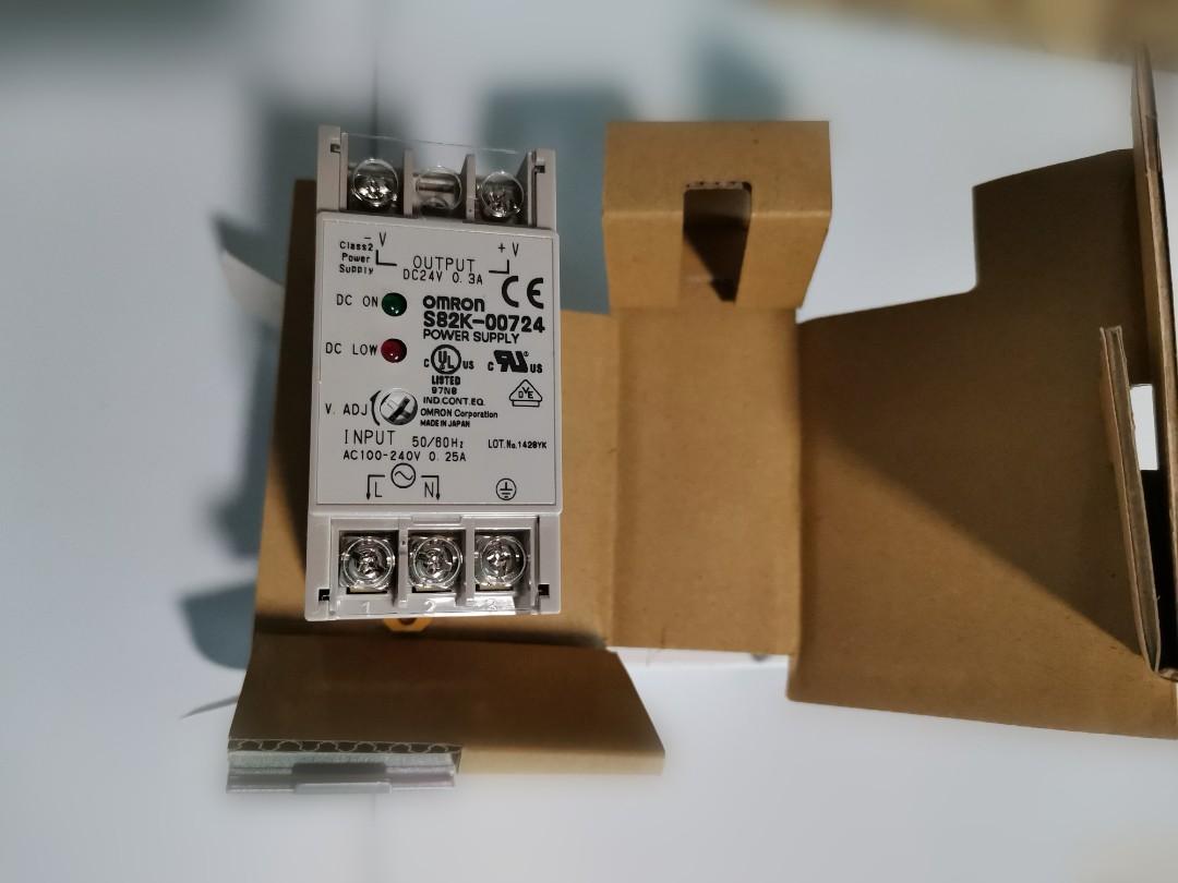 24VDC power supply, OMRON, TV & Home Appliances, Electrical, Adaptors ...
