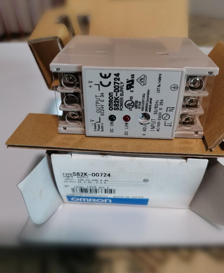 24VDC power supply, OMRON, TV & Home Appliances, Electrical, Adaptors ...