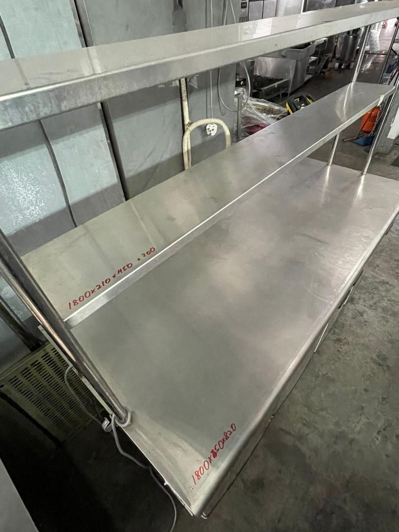 3 Door Under Counter Chiller Rack w/2 Tier - Commercial Kitchen ...