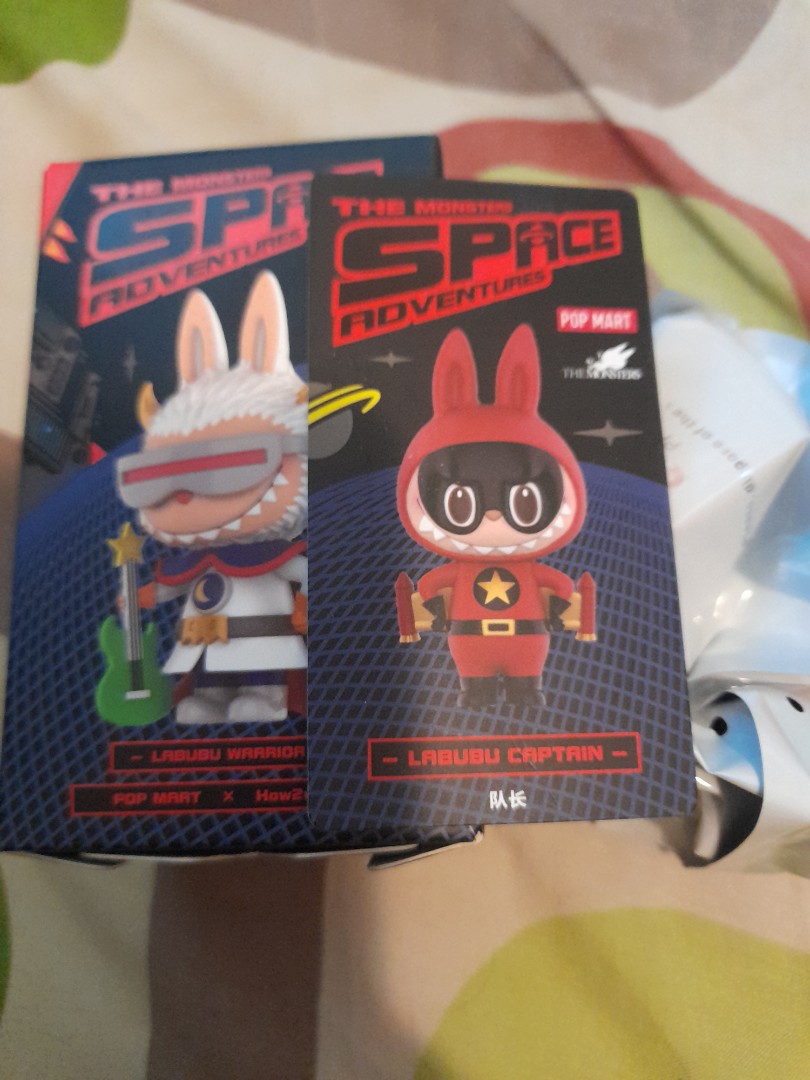 Labubu 隊長 Captain 精靈宇宙大冒險 Space Adventures The Monsters How2Work Pop ...
