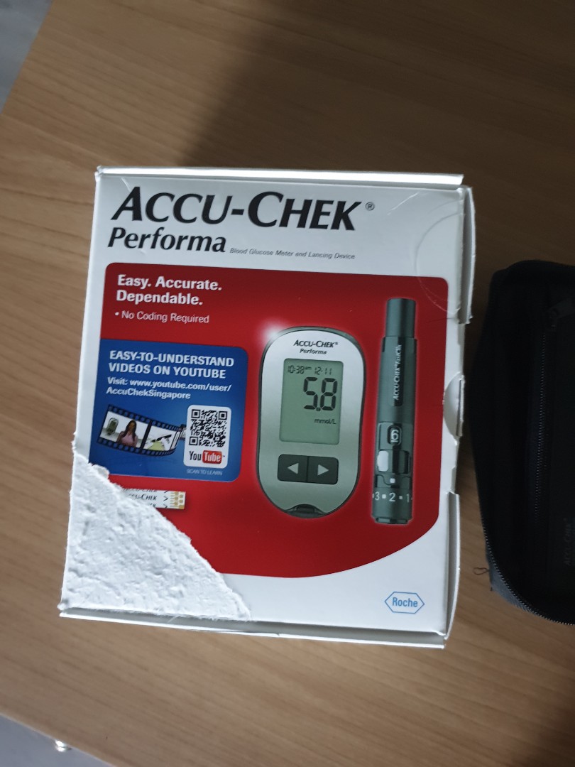 accu-chek performa, Health & Nutrition, Health Monitors & Weighing ...