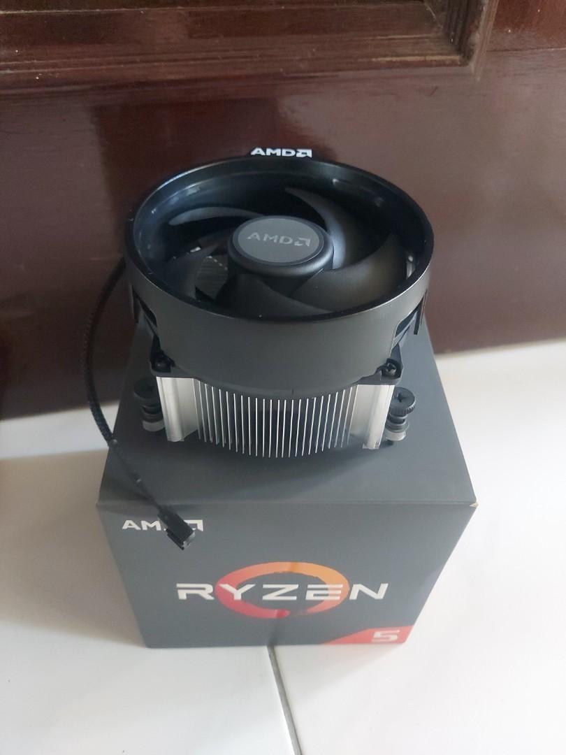 AMD Ryzen Wraith Spire CPU Fan, Computers & Tech, Parts & Accessories ...