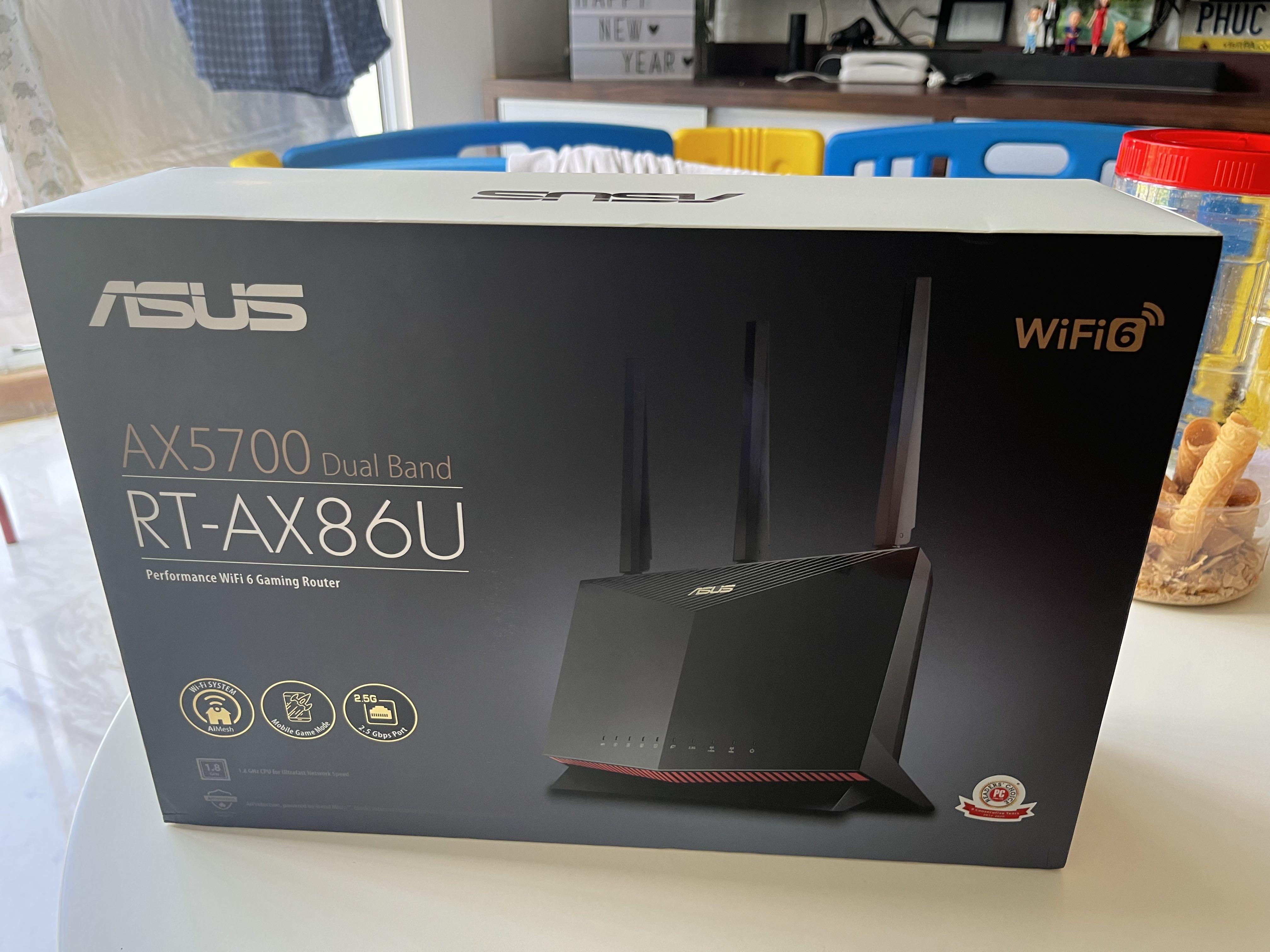 ASUS AX5700 Game Router, Computers & Tech, Parts & Accessories ...