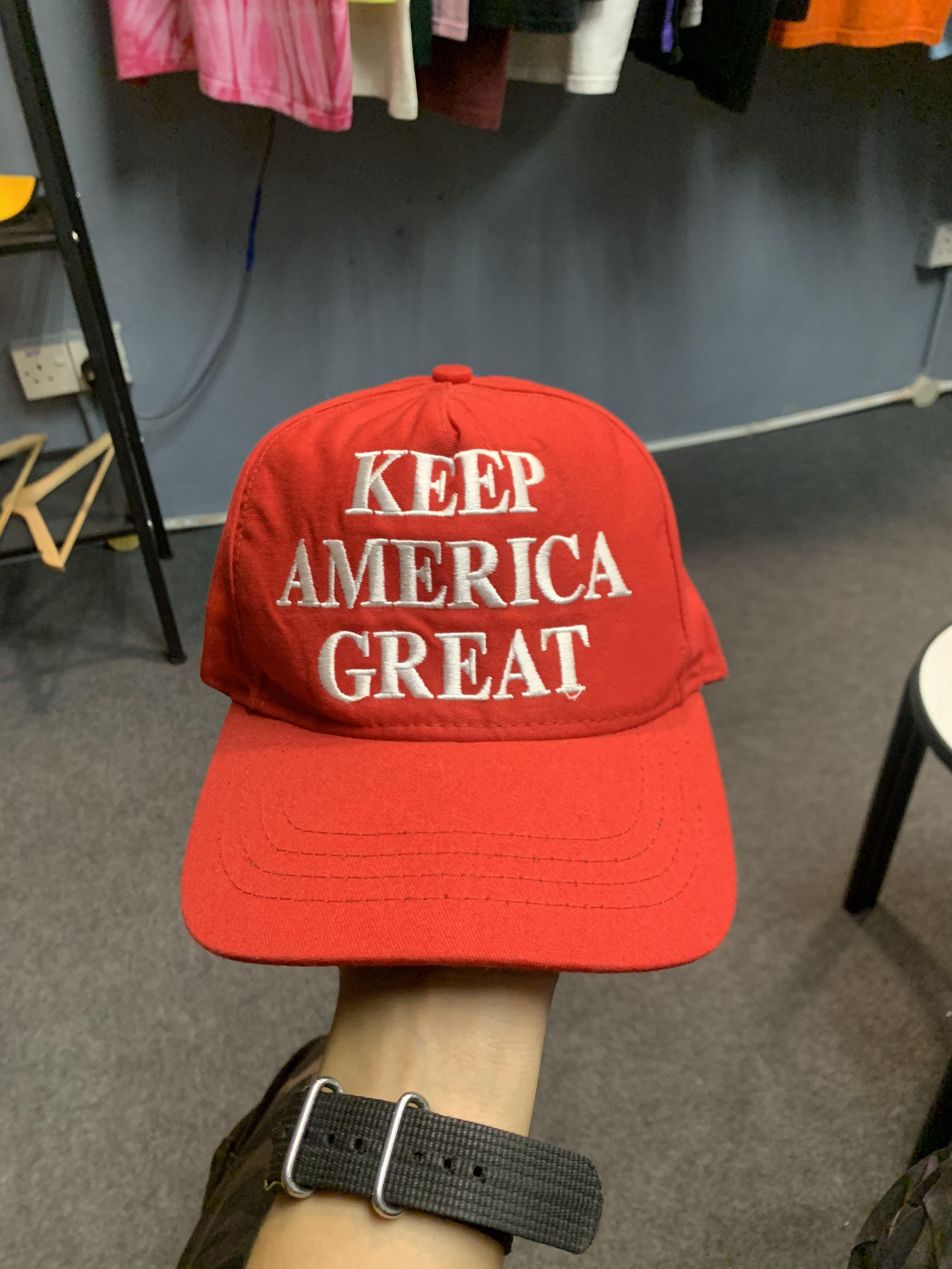 Authentic Cali fame keep america great hat, Men's Fashion, Watches ...