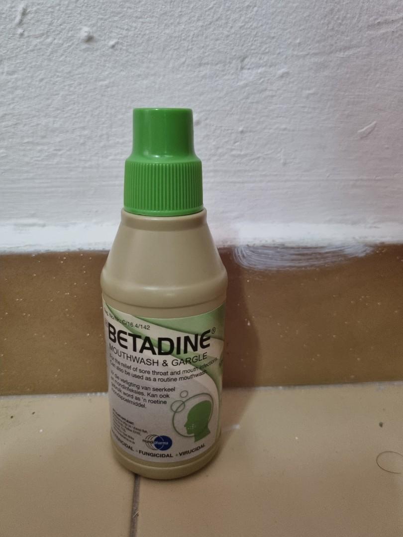 Betadine mouthwash, Beauty & Personal Care, Sanitisers & Disinfectants ...