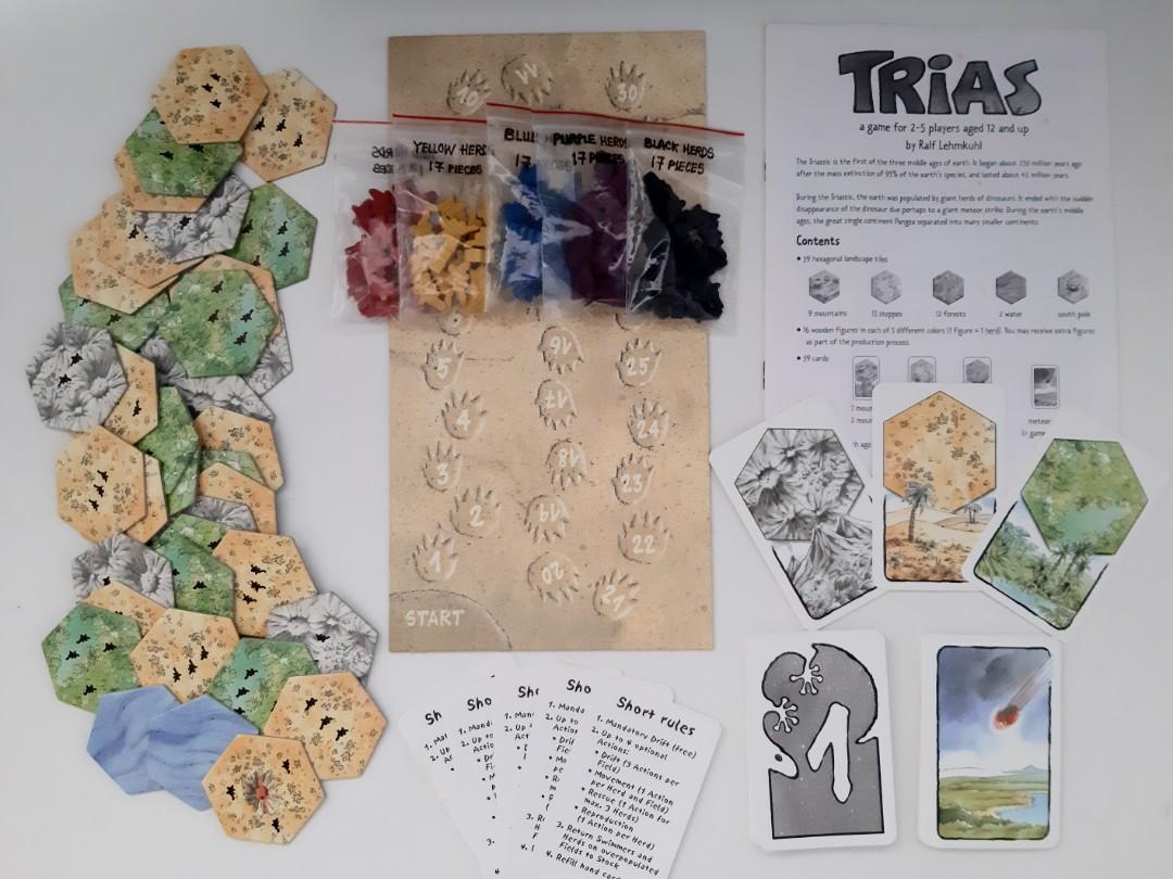 Boardgame - Trias, Hobbies & Toys, Toys & Games on Carousell