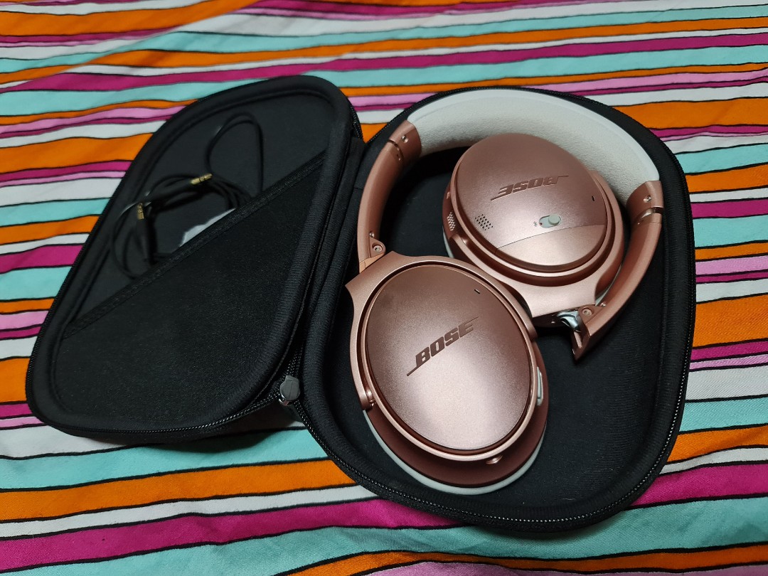 BOSE QuietComfort ii: Limited Edition Headphones in ROSE GOLD, Audio ...