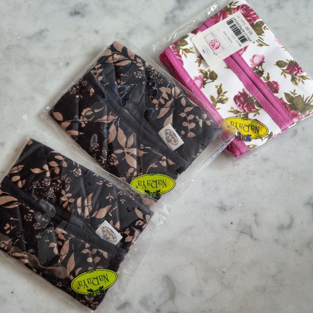 Brand New Naraya Tissue Pouch, Women's Fashion, Bags & Wallets, Purses ...