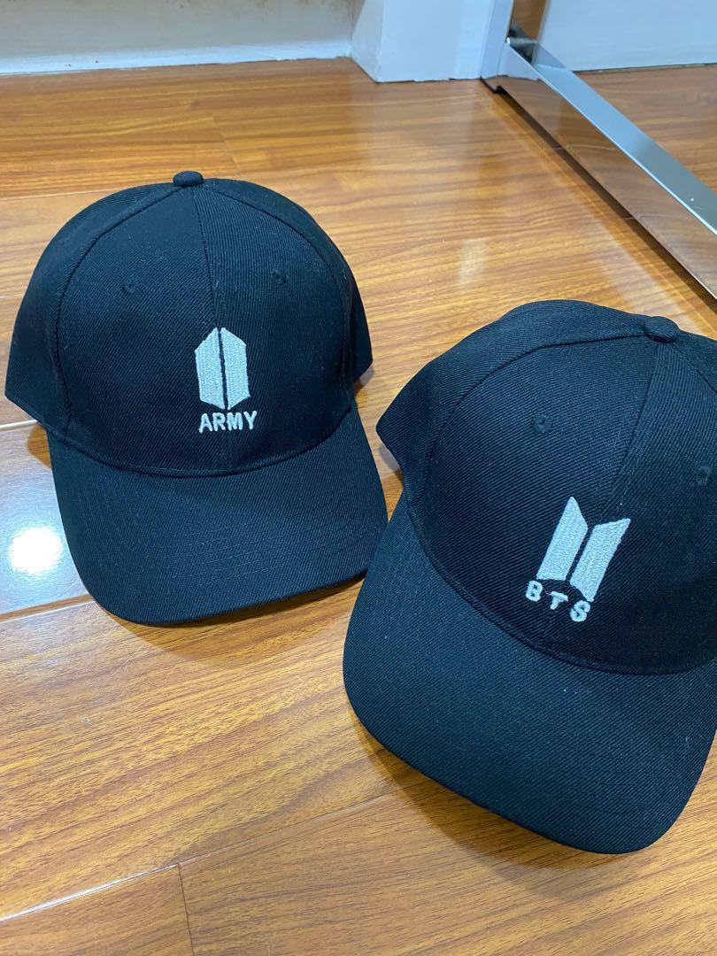 BTS AND ARMY CAP, Women's Fashion, Watches & Accessories, Hats ...