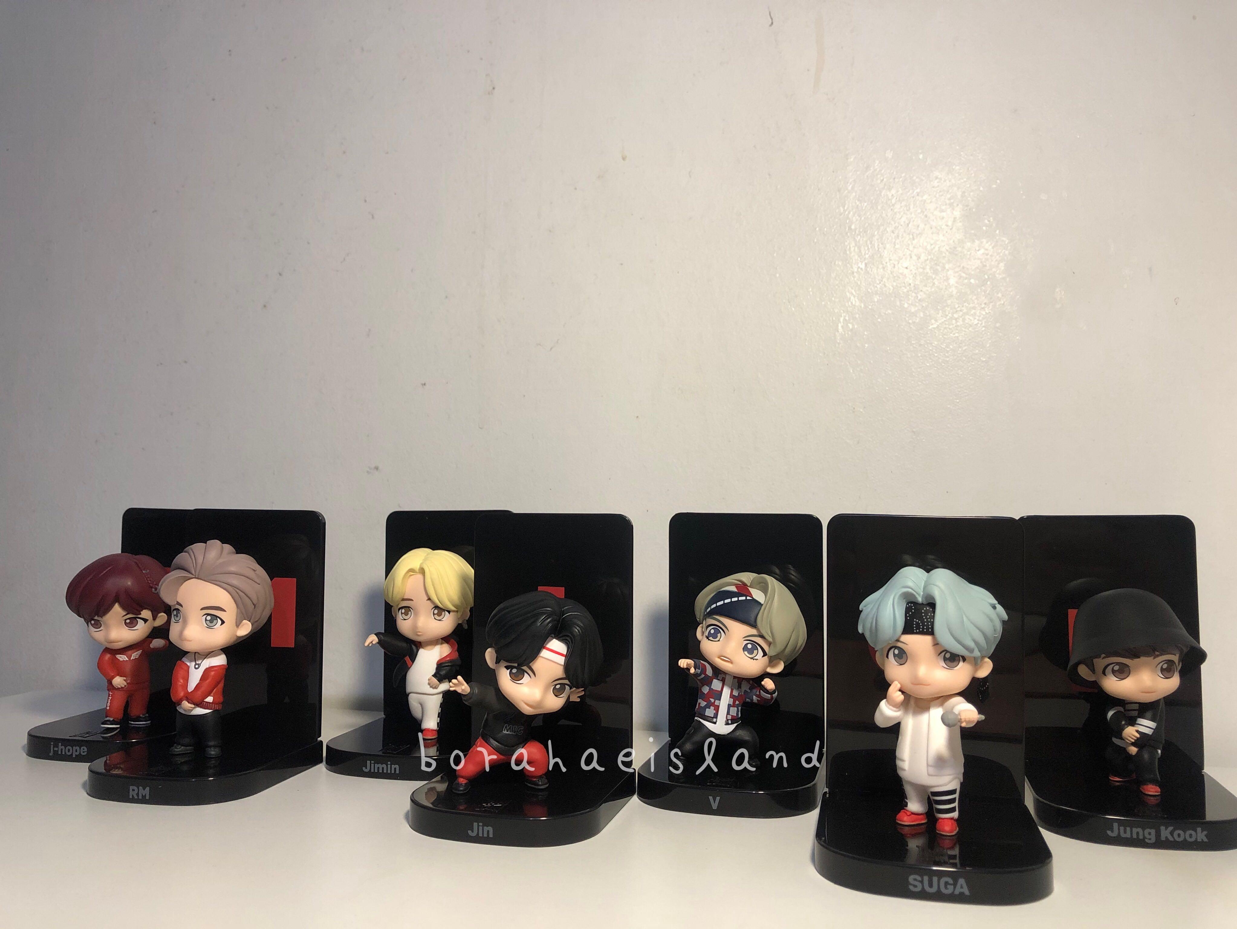 bts official tinytan figure mic drop - ot7 complete set, Hobbies & Toys, Memorabilia ...