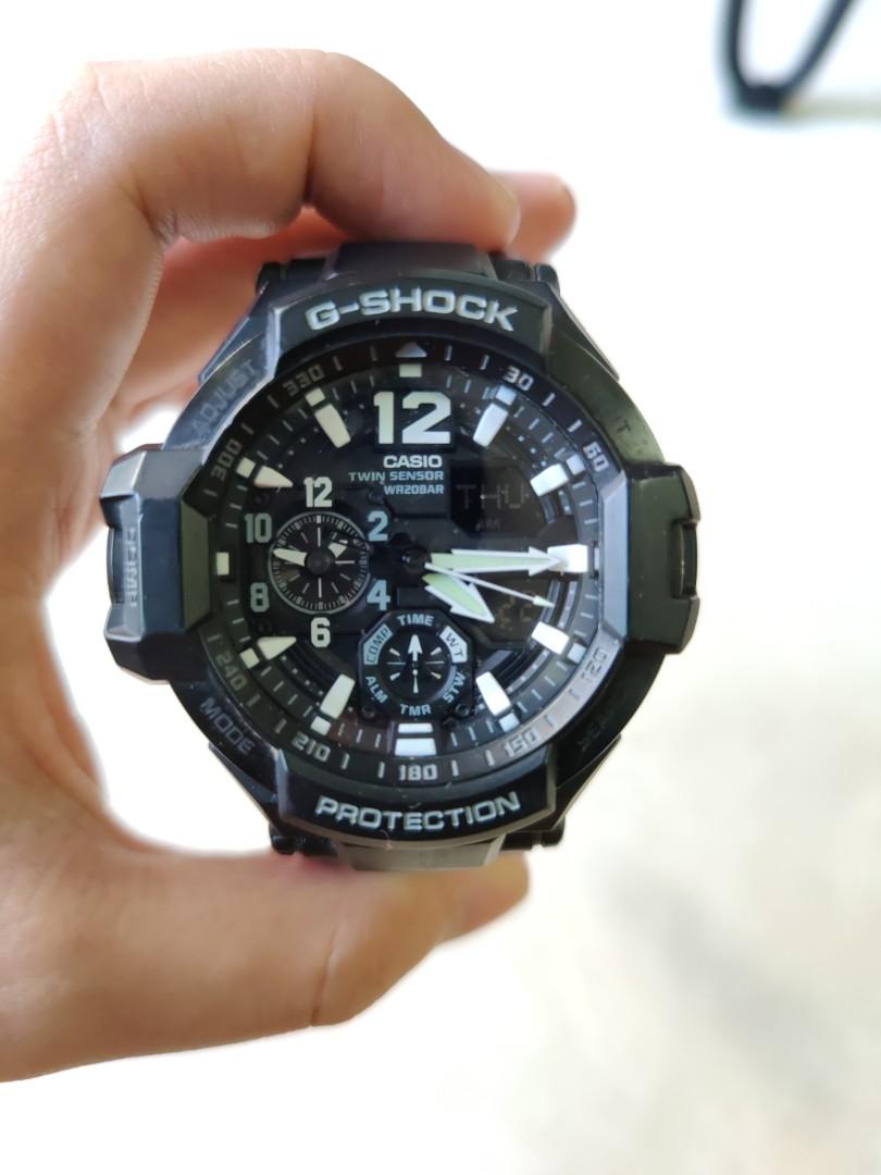 Casio G-Shock GA-1100 Gravity Master, Men's Fashion, Watches ...