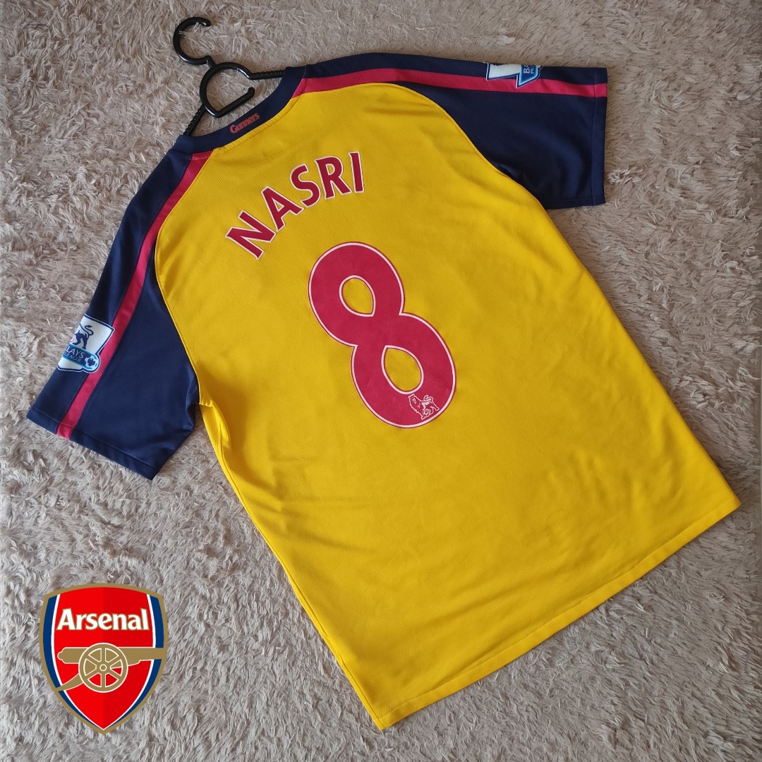 CLASSIC ARSENAL F.C AWAY KIT | Samir Nasri 2008-2009 Jersey, Men's ...