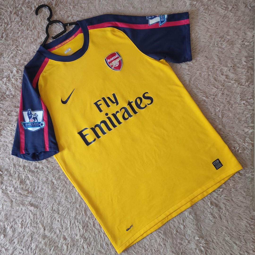 CLASSIC ARSENAL F.C AWAY KIT | Samir Nasri 2008-2009 Jersey, Men's ...