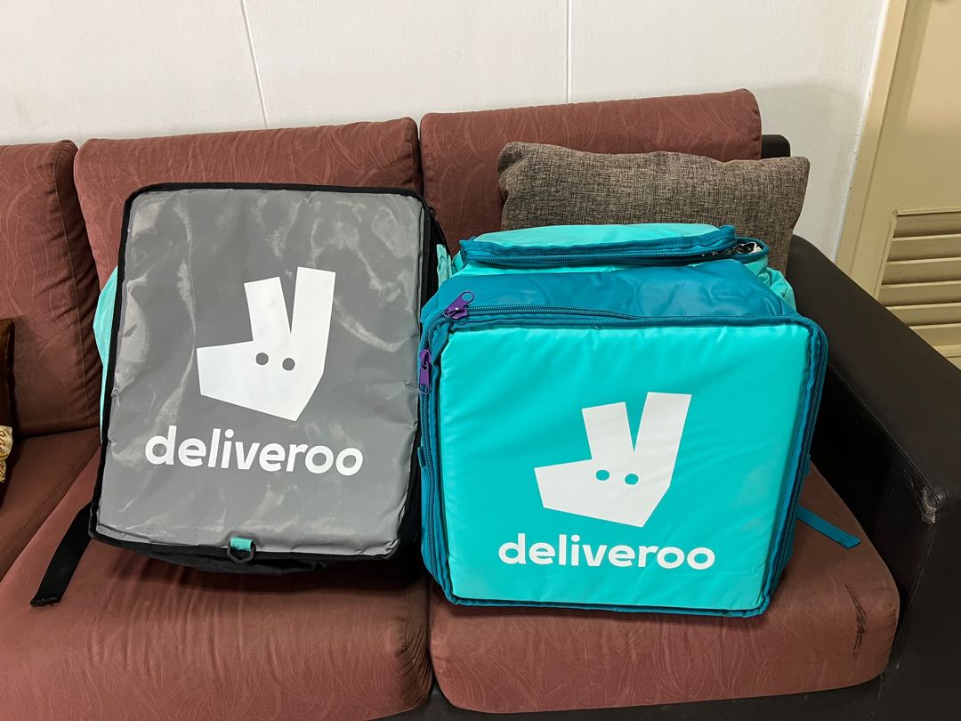 Deliveroo food bags., Everything Else on Carousell
