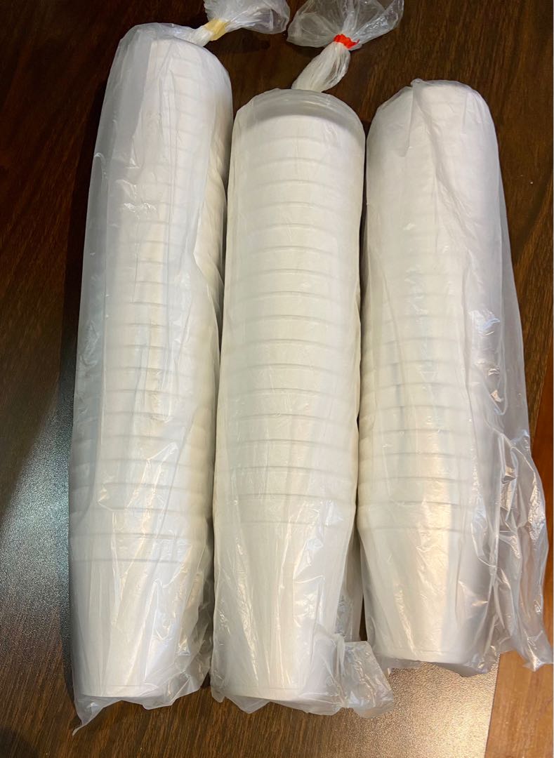 Disposable styrofoam cups, Furniture & Home Living, Kitchenware ...