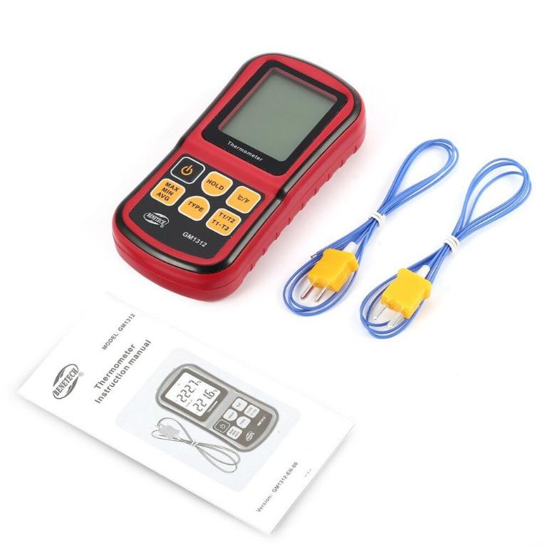 Dual-channel Digital Thermocouple Thermometer -50~300 Handheld ...