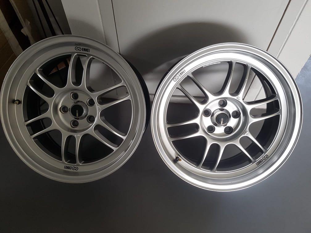 Enkei RPF1 17inch rims, Car Accessories, Tyres & Rims on Carousell