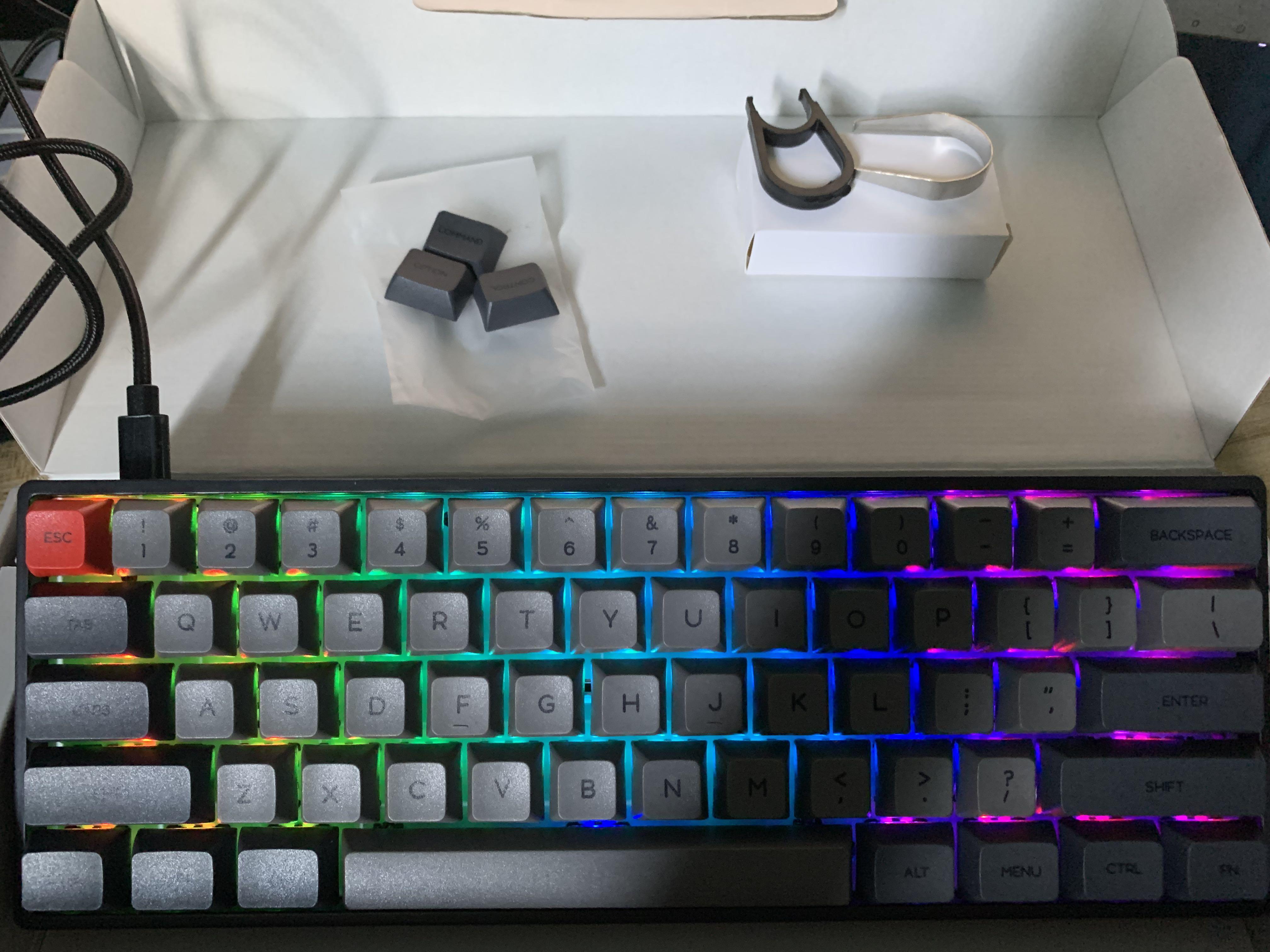 Epomaker skyloong SK61 mechanical keyboard, Computers & Tech, Parts ...