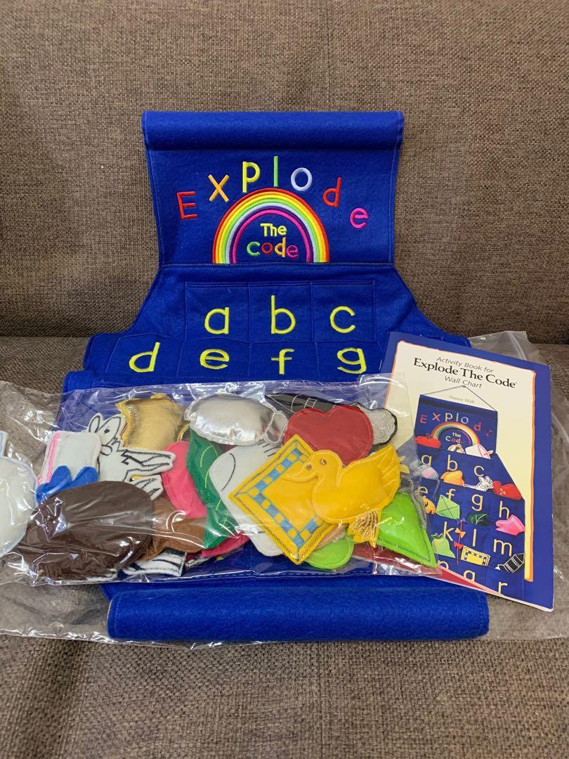 Explode the code Wall chart, 興趣及遊戲, 玩具 & 遊戲類 - Carousell