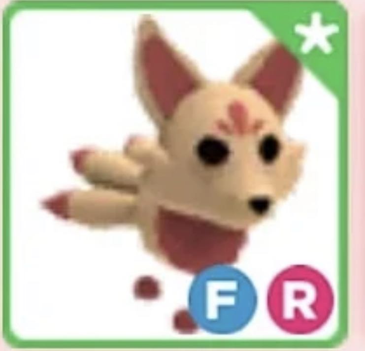 Full Grown FR kitsune in adopt me, Video Gaming, Video Games, Others on ...