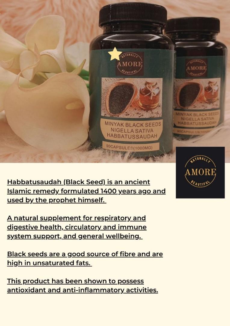 HABBATUS SAUDA / JAMU SUNNAH, Health & Nutrition, Health Supplements ...