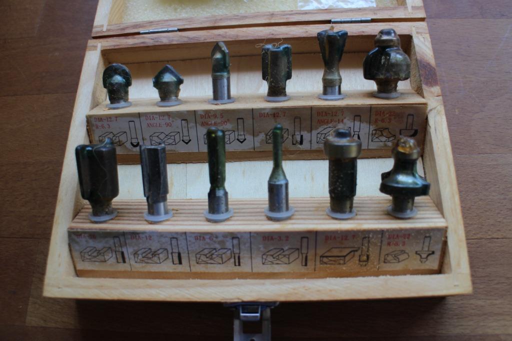 Hand Router (German) with bits set, TV & Home Appliances, Other Home ...